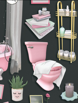 Second Life Marketplace - e.marie // Splish Splash Gacha - Toilet { rez }