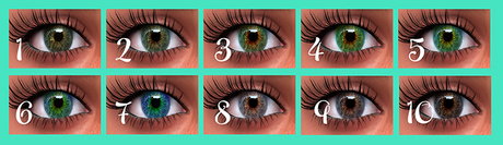 Second Life Marketplace - *{Suave}* Eyes Glance pack B 10 colors BOX
