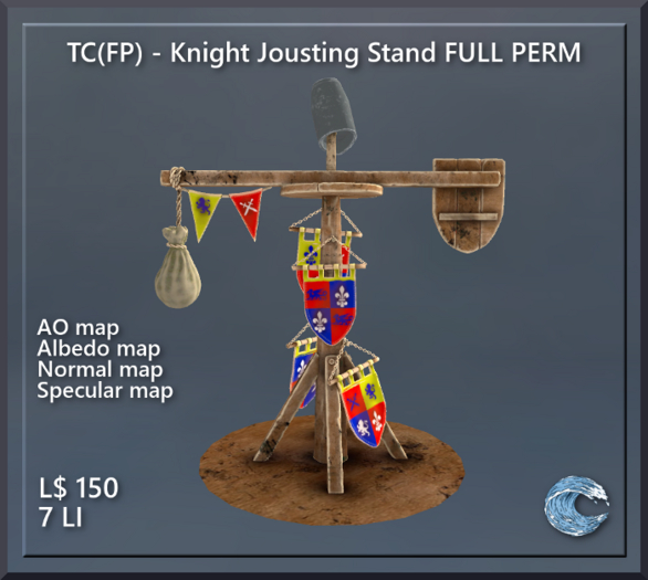 Second Life Marketplace - Knight Jousting Stand FULL PERM