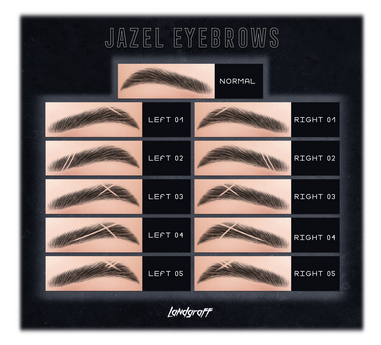 Second Life Marketplace - Landgraff - Jazel Eyebrows