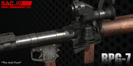 Second Life Marketplace - [SAC] RPG-7 Rocket Launcher v1.10 VICE Box