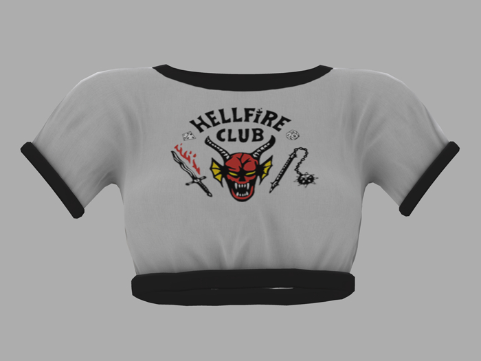 Second Life Marketplace - [Vicious Clothing] Hellfire Womens T-shirt