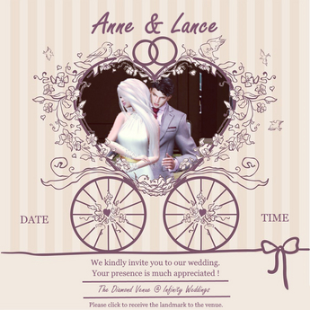 Second Life Marketplace - Wedding invitation 14