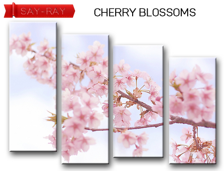 Second Life Marketplace - [SR] wall art Cherry blossoms *Mesh*