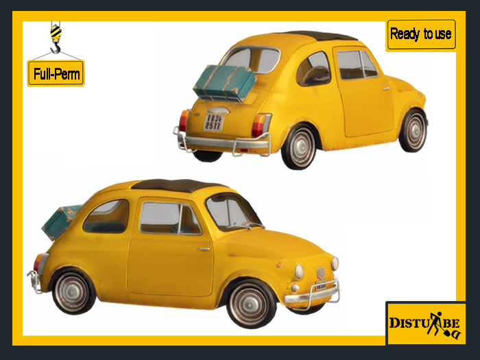 Second Life Marketplace - ::DisturbeD:: Retro Fifi Beetle Car - FULL ...