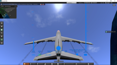 Second Life Marketplace - Miltarized 747 - Airplane