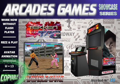 Second Life Marketplace - = Arcades Games Set - Showcase Vol.2 = [BOX]