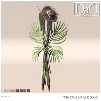 Second Life Marketplace - Vintage Oars Decor