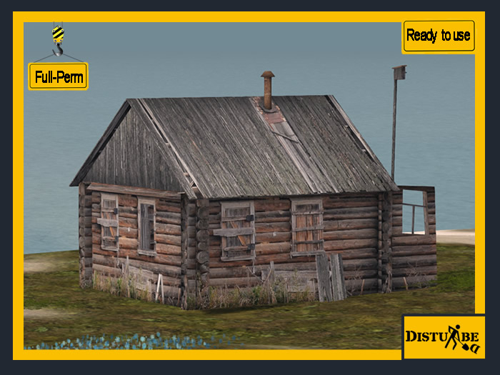 Second Life Marketplace - ::DisturbeD:: Old Wooden Abandoned House Prop ...