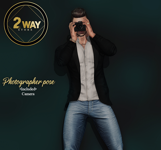 Second Life Marketplace - 2way - Photographer Pose Bento.