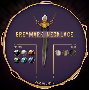 Second Life Marketplace - .random.Matter. - Greymark Necklaces FATPACK