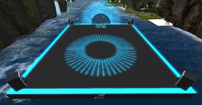Second Life Marketplace - Rays Plat BLUE 8 static -dj-speak-(SELL) Li44