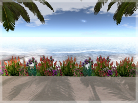 Second Life Marketplace - majestic.+ bright tropical privacy screen