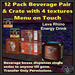 Second Life Marketplace - BEVERAGE Crate Pack Pair Lava Rhino Energy Soda