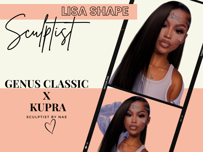 Second Life Marketplace - SCULPTIST: Lisa Shape