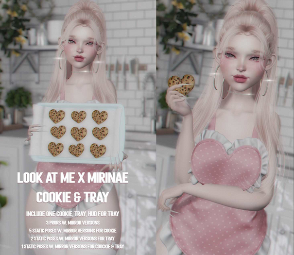 Second Life Marketplace - Look At Me/mirinae. Cookie : Props/Poses