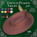 Second Life Marketplace - Grasshopper St French Peaked Trilby - Felt