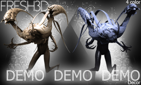Second Life Marketplace - FRESH3D Screaming Soul DEMO