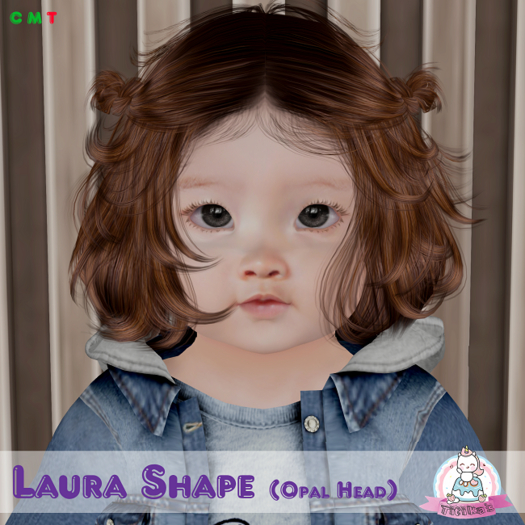 Second Life Marketplace - Titika's - Laura Shape (Opal Head)