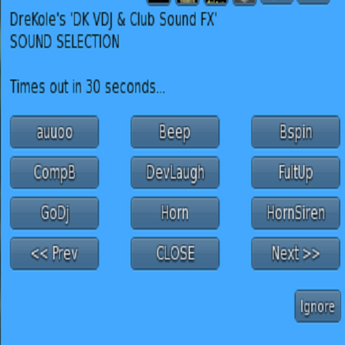 Second Life Marketplace - DK VDJ & Club Sound Effects HUD