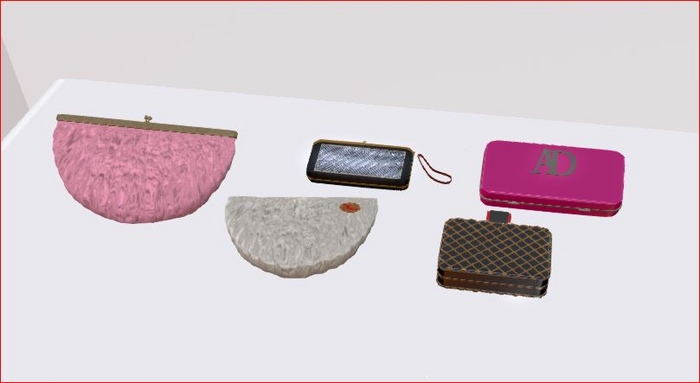 Second Life Marketplace - Thexton Accessories Shell Purse pink for ...