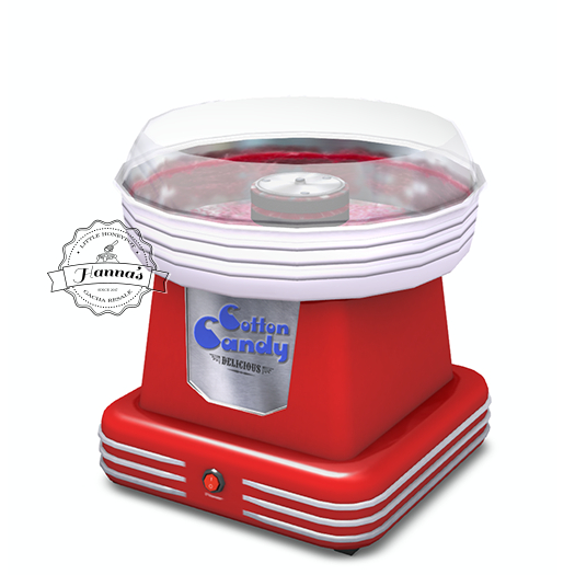 Second Life Marketplace - {what next} Red Cotton Candy Machine (boxed)