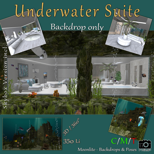 Second Life Marketplace - M-BdP :: Underwater Suite - BD Only (No Poses)