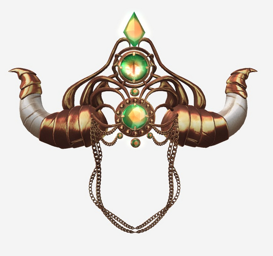 Second Life Marketplace - Alchemy - Dragon Headdress - Earth