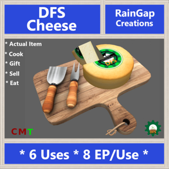 Second Life Marketplace - DFS Cheese ACTUAL ITEM
