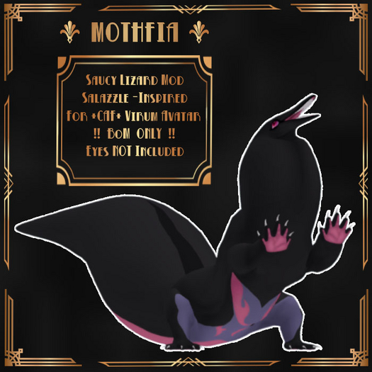 Second Life Marketplace - {M} - Saucy Lizard Mod