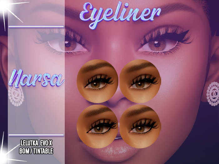 Second Life Marketplace - Narsa | Eyeliner Vee