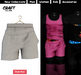 Second Life Marketplace - :CRAFT: Dion Shorts - White