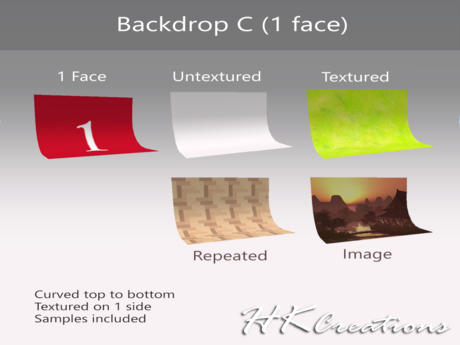 Second Life Marketplace - Backdrops - 3 versions