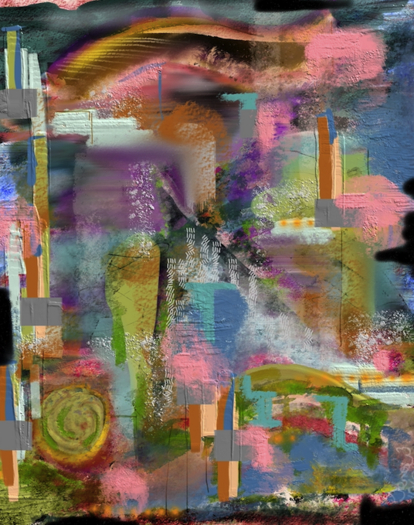 Second Life Marketplace - Manic Media Abstract Art by WitchWibbs