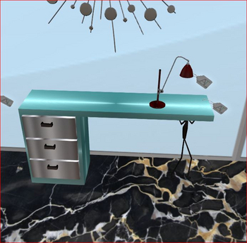 Second Life Marketplace - funny desk