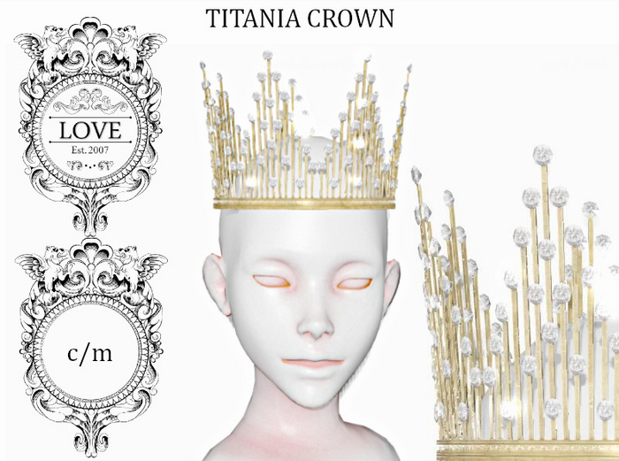 Second Life Marketplace - LOVE - TITANIA CROWN