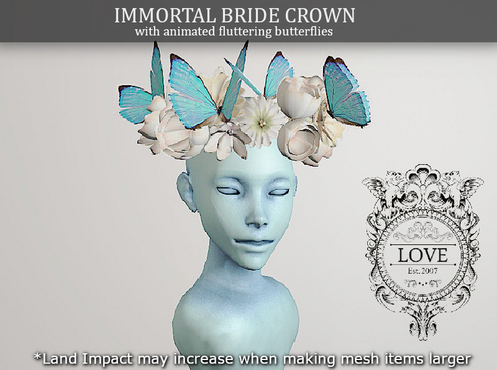 Second Life Marketplace - LOVE - IMMORTAL BRIDE CROWN