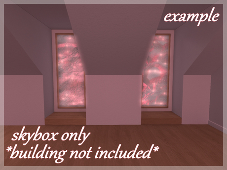 Second Life Marketplace - majestic.+ red and black crystal cavern skybox