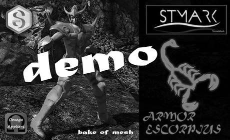 Second Life Marketplace - DEMO SAINT SEIYA - ARMOUR ESCORPIUS