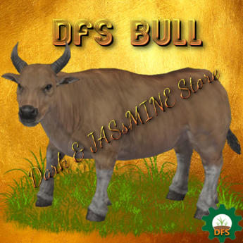 Second Life Marketplace - DFS Bull (Actual Item)