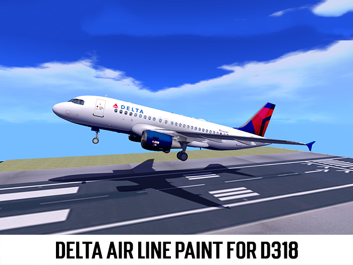 Second Life Marketplace - [APC] D318 Delta Air Line