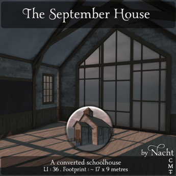 Second Life Marketplace - by Nacht ~ September House