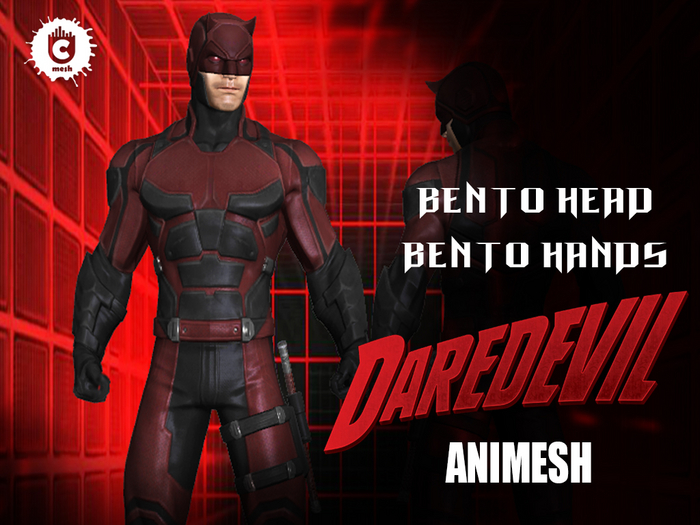 Second Life Marketplace - :: UCM :: Daredevil - Animesh ( Bento Head ...