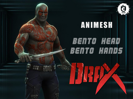 Second Life Marketplace - :: UCM :: Drax - Animesh ( Bento Head, Bento ...