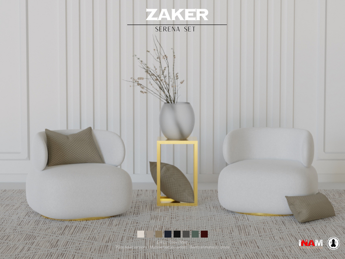 Second Life Marketplace - ZAKER : Serena set PG