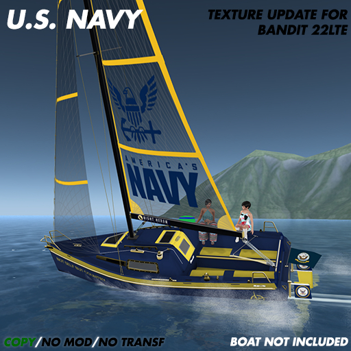 Second Life Marketplace - B22LTE Navy Graphics