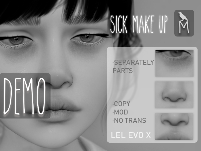 Second Life Marketplace - DEMO// Misunderstood. Sick pack LEL EVOX