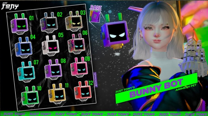 Second Life Marketplace - [08] #08 -Just Tony- Bunny Bot