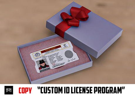 Second Life Marketplace - Custom ID License