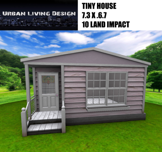 Second Life Marketplace - URBAN_LIVING_TINY_HOUSE